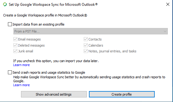 Add University Gmail to Outlook (Windows 10) - - IT Service Desk